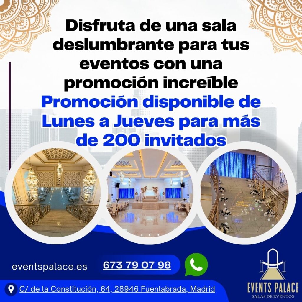 ¡Descubre la Oferta Espectacular de Events Palace para tus Eventos y ...